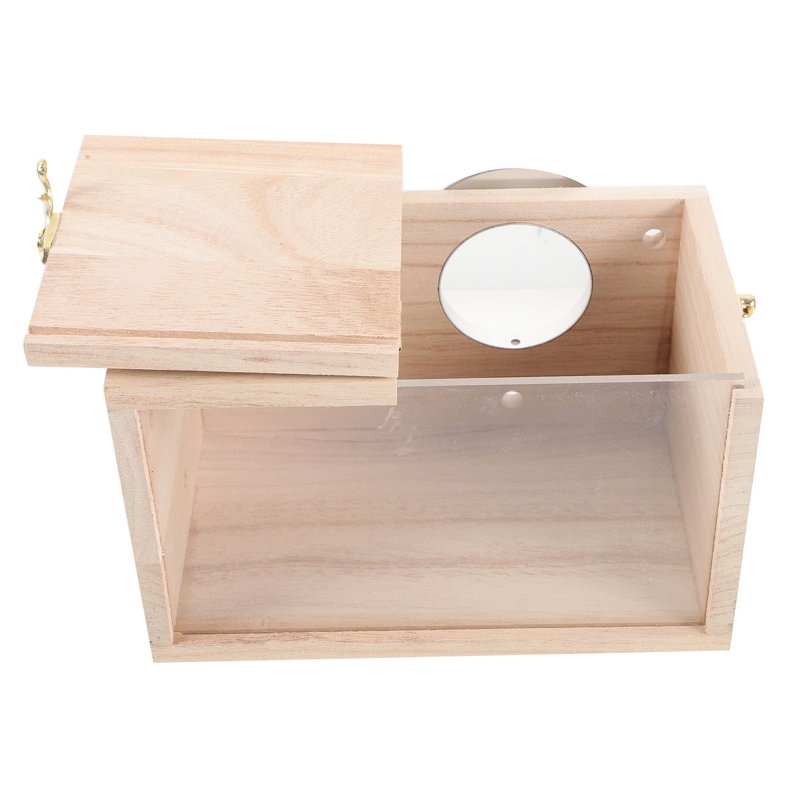 UPKOCH 1Pcs 19.5X12X12cm Transparent Acrylic Nesting Box for Parakeets ...