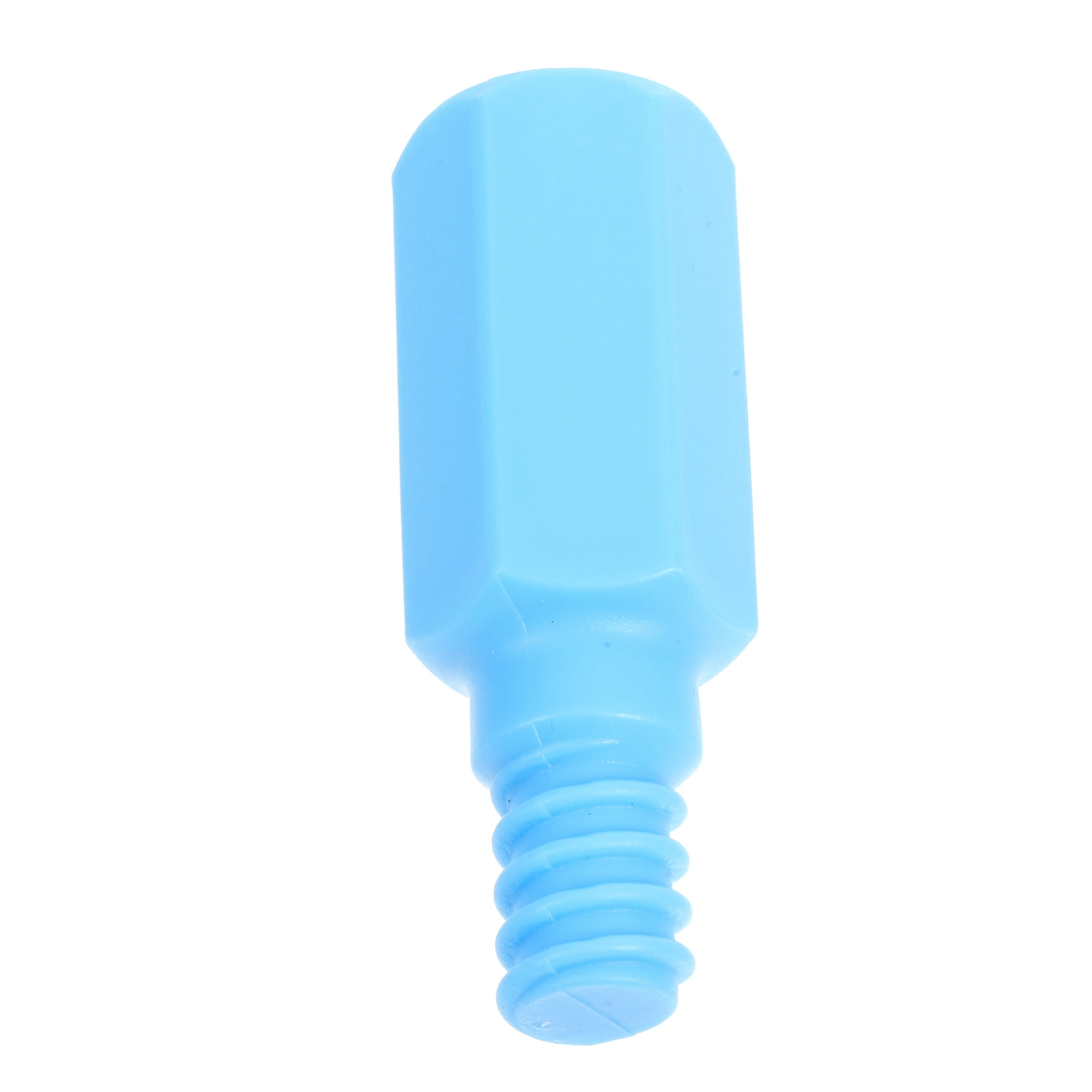 UPKOCH 1Pcs Blue Cylindrical PP Threaded Head Mop Rod Adapter for Paint ...