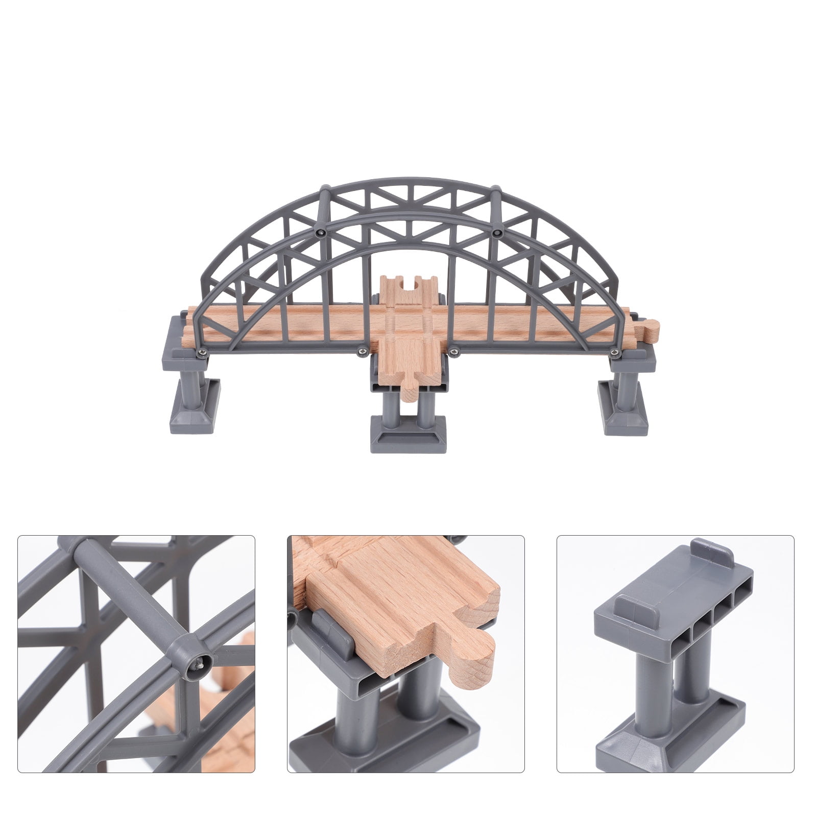 UPKOCH 1Pcs Model Train Tracks for Kids in Grey with Hands-on Ability ...