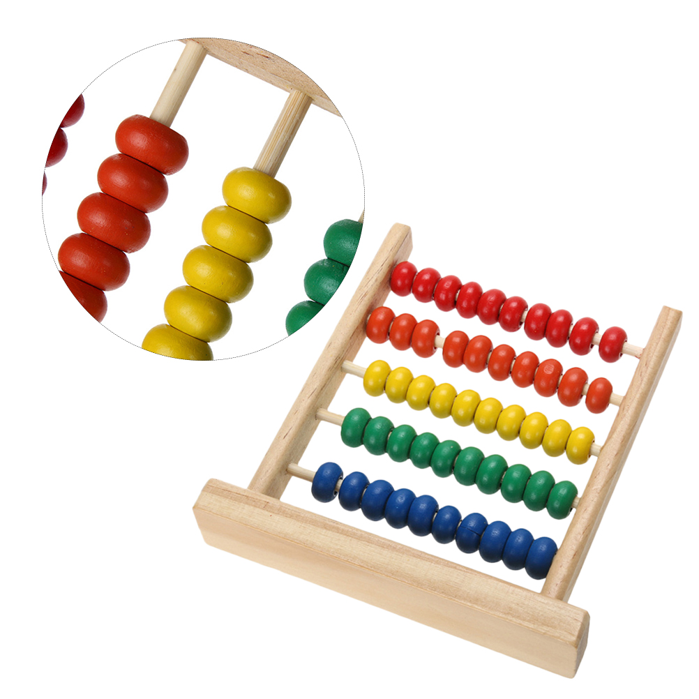 UPKOCH 1Pcs Preschool Math Toys Abacus Bamboo Montessori Mathematics ...
