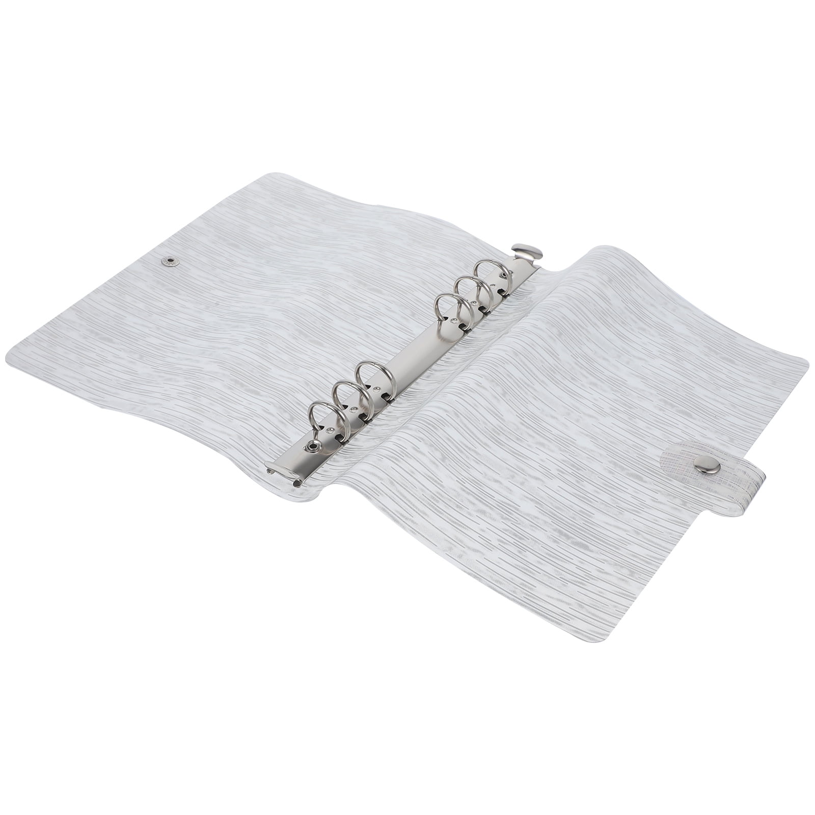 UPKOCH 1Pcs White Rectangular Notebook Binder for Office Workers ...