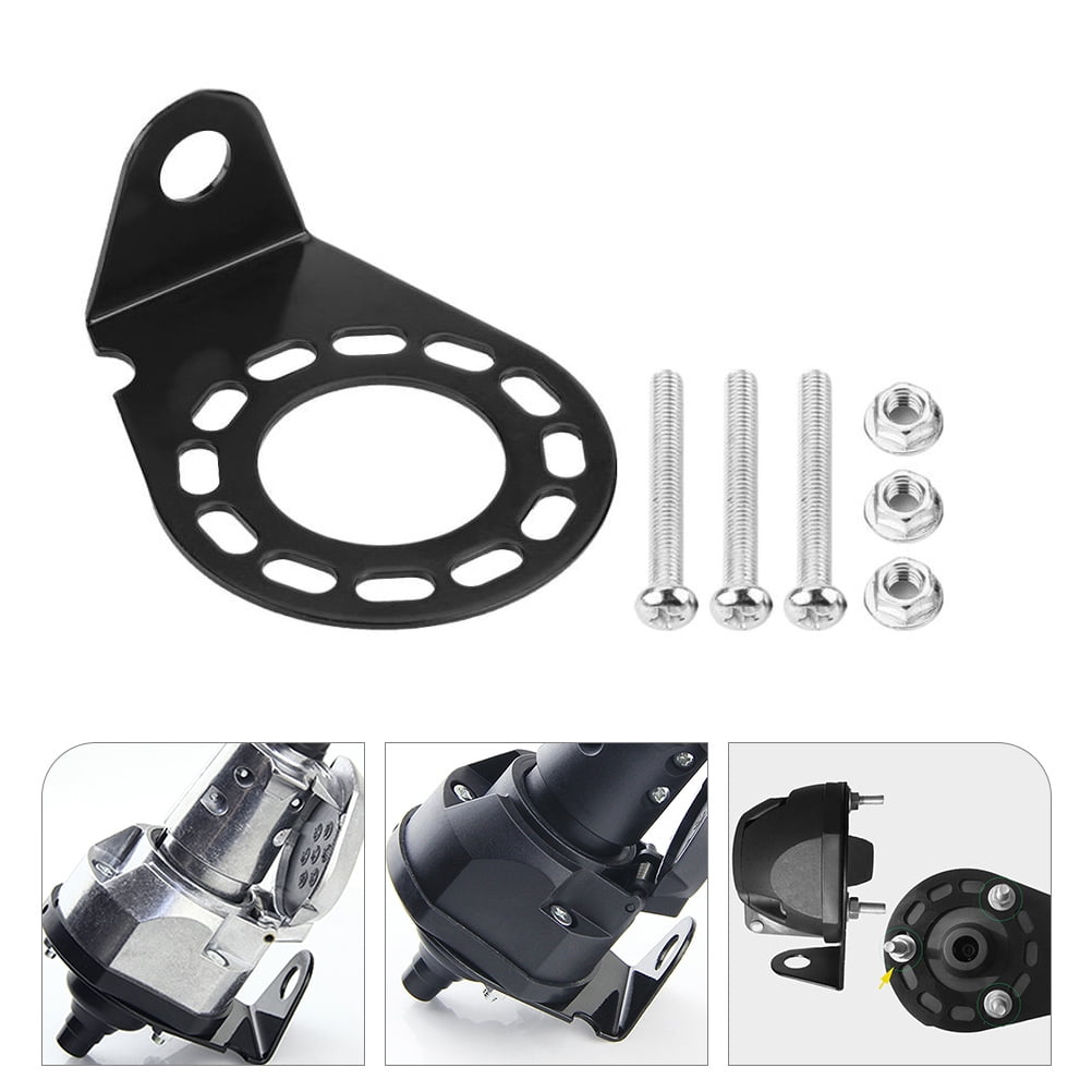 UPKOCH 1Set Black Square Trailer Mount Bracket for Truck Owners 8.48x7 ...