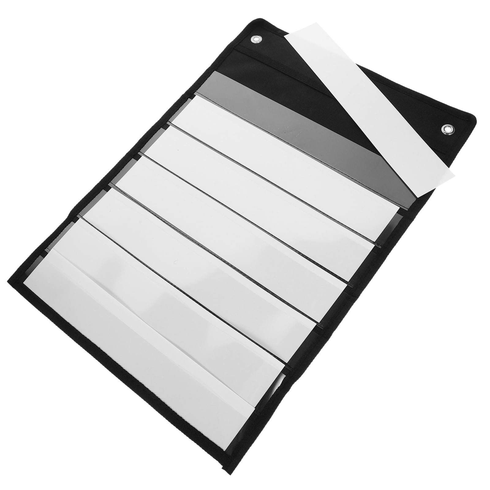 UPKOCH 1Set Rectangular Black Polyester Wall Schedule Hanging Pouch ...