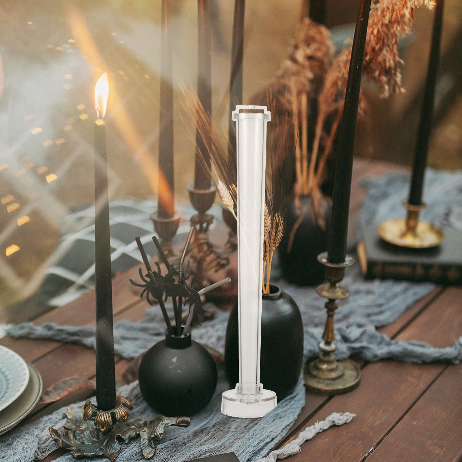 UPKOCH Candlestick Mold Plastic 1Pcs 10.4x2.0x2.0in - Walmart.com