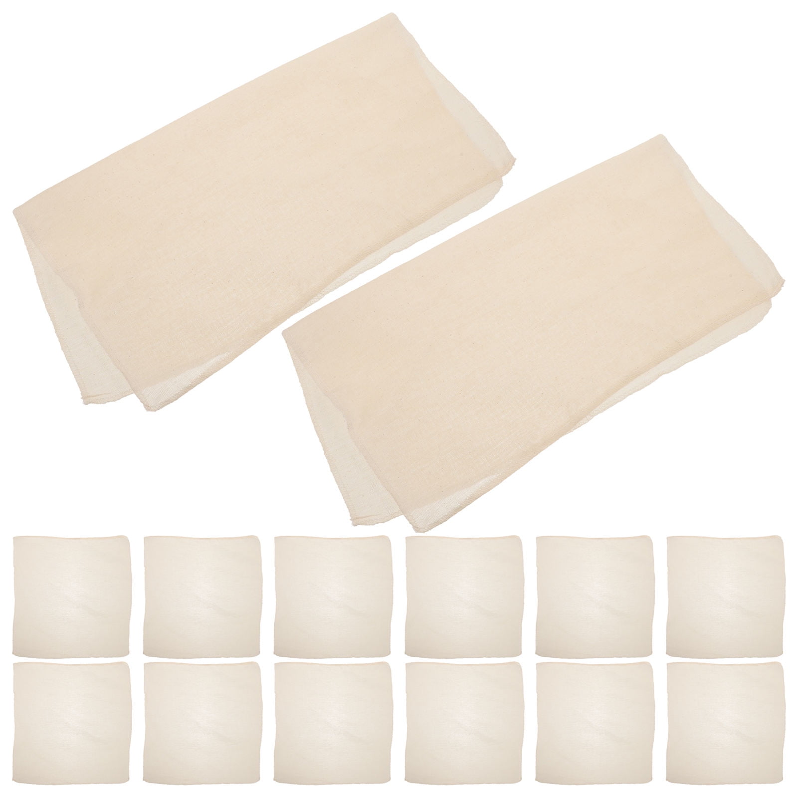 UPKOCH 20Pack Kitchen Jar Cloth Lids Unbleached Muslin for Wide Mouth ...