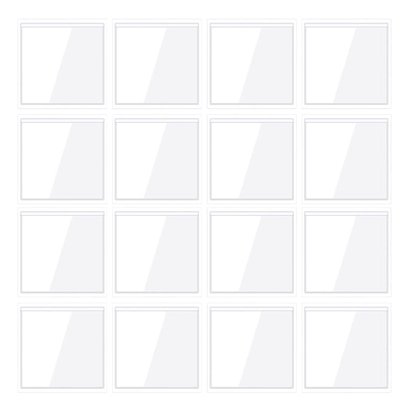 Clear Adhesive Pockets