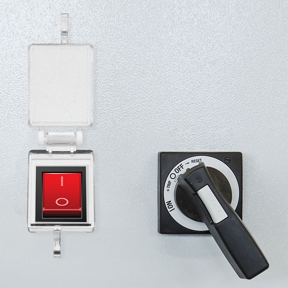 UPKOCH 2PCS Adhesive Switch Covers Switch Covers Transparent Plastic ...