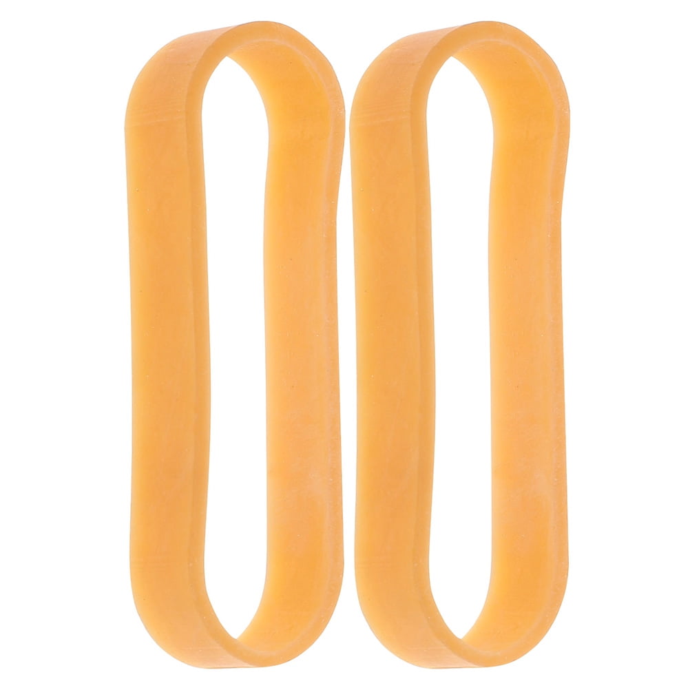 UPKOCH 2Pcs Durable Orange Rubber Bands for Pottery Mold Binding and ...