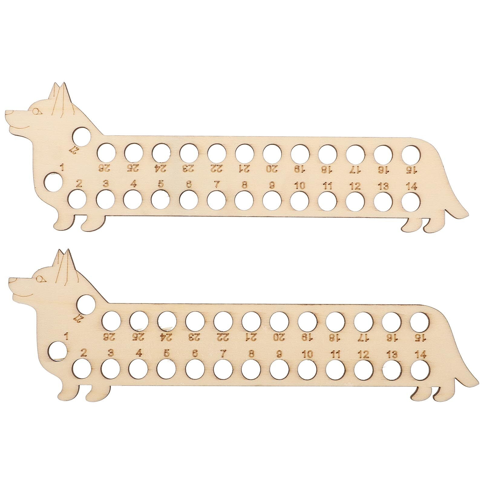 UPKOCH 2Pack Thread String Winding Boards Khaki Remaining Threads for ...