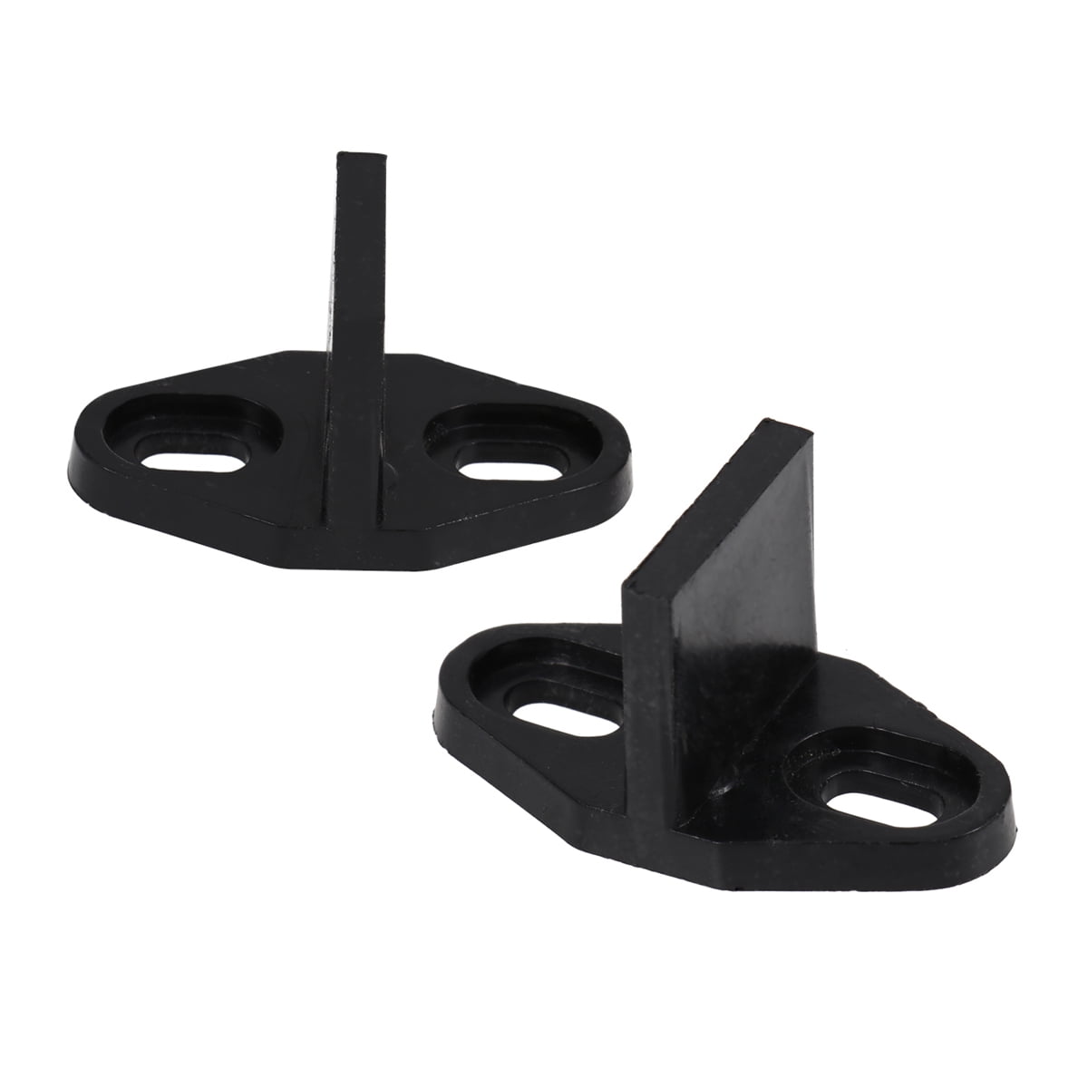 UPKOCH 2Pcs Carbon Steel Barn Door Ground Guide for Smooth Operation ...