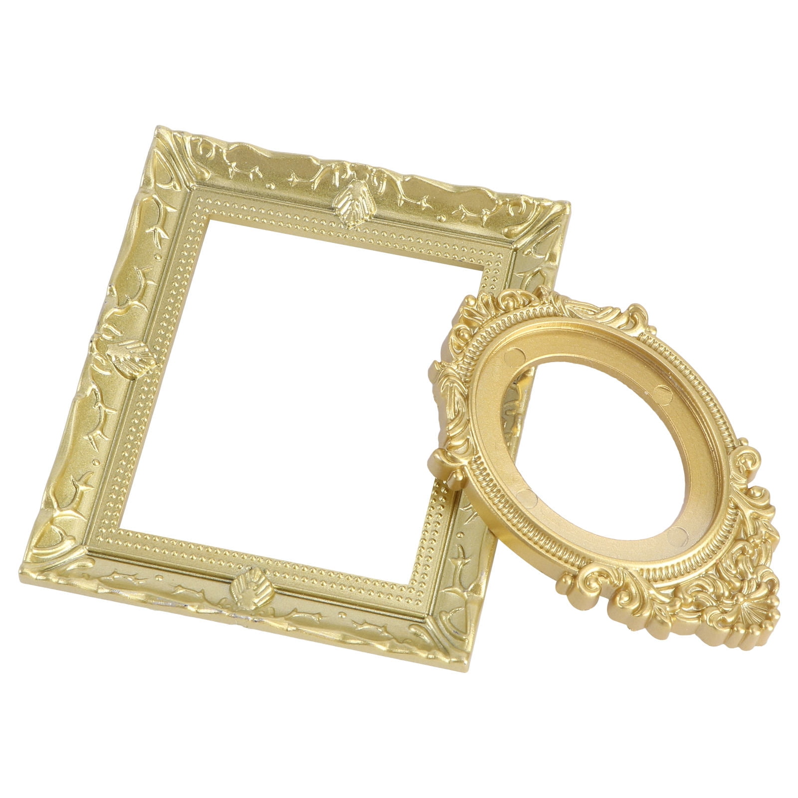 UPKOCH Tiny Resin Picture Frames Assorted Color Vintage 2Set - Walmart.com