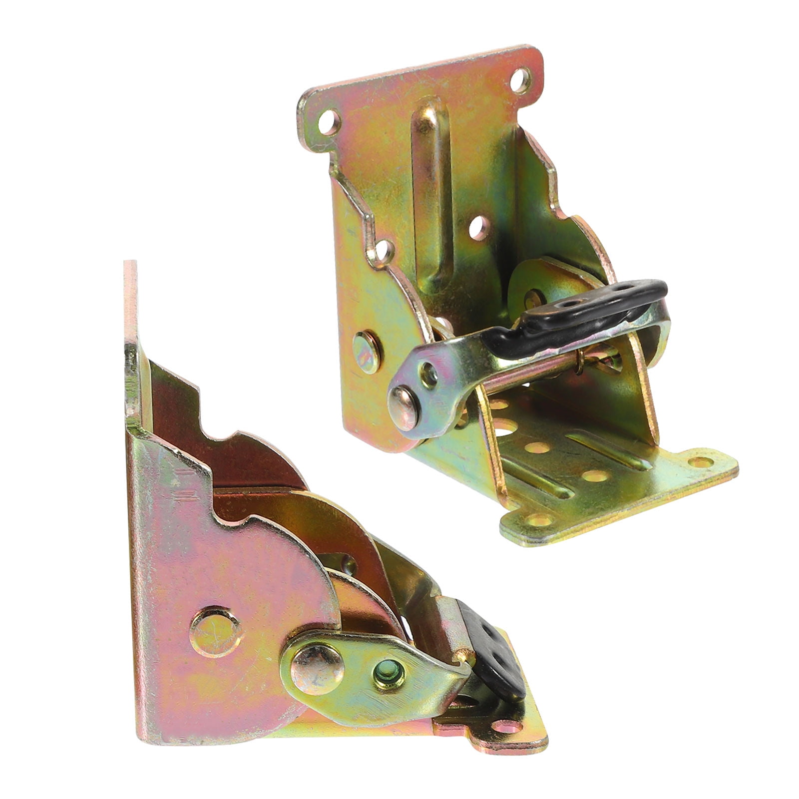 UPKOCH Folding Desk Hinge Bench Seat Hinge Iron 2Pcs for Furniture ...