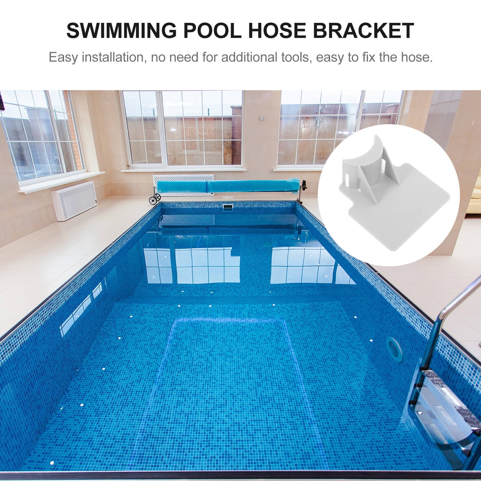 UPKOCH 2Pcs Multifunctional Pool Hose Support Swimming Pool Hose Holder ...