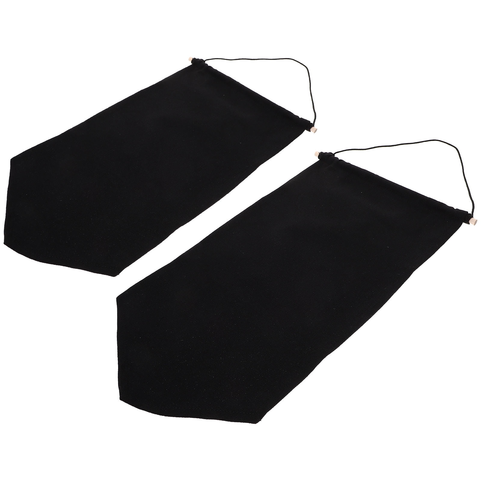 UPKOCH 2pcs Enamel Pin Storage Banner Black Polyester Cotton for ...