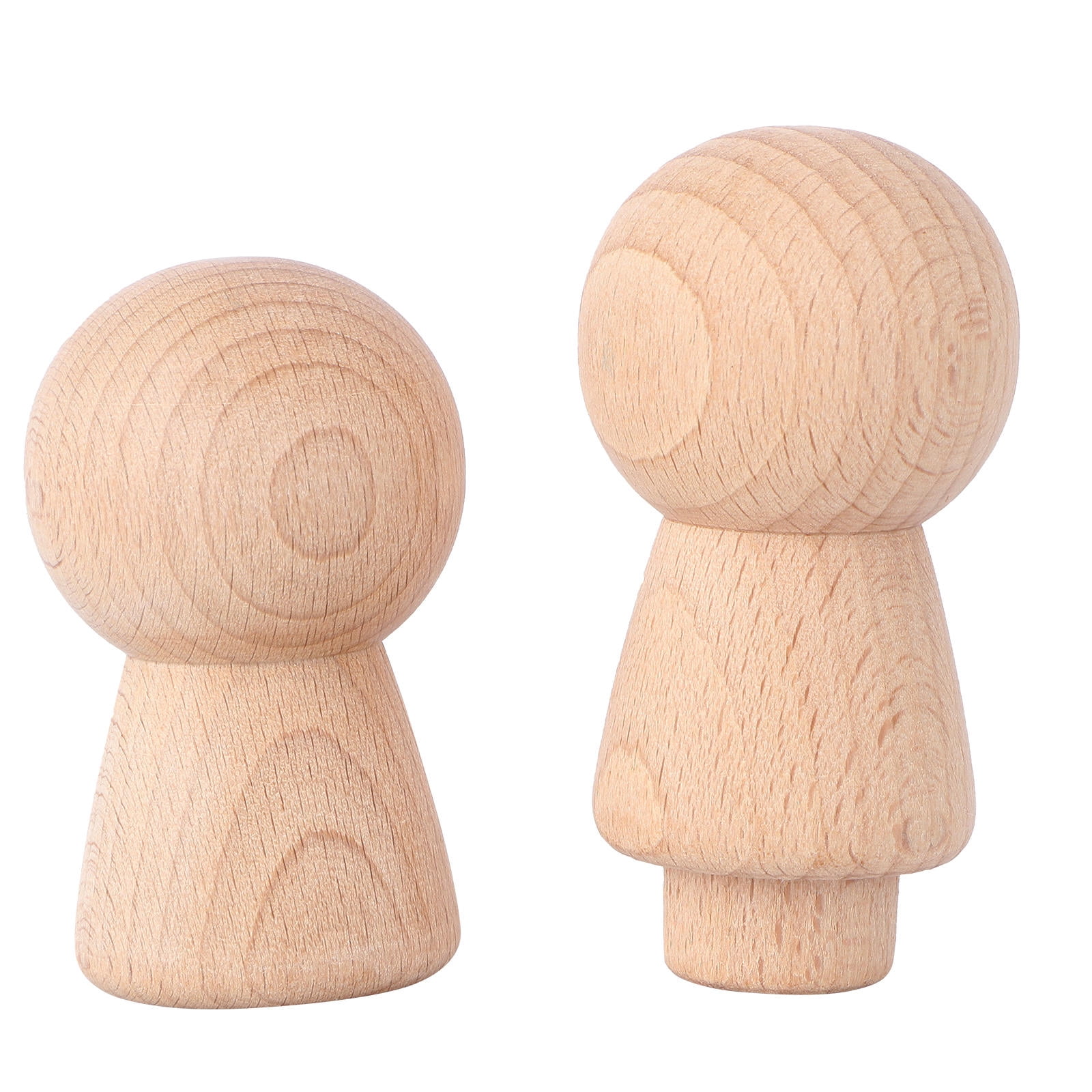 UPKOCH Puppet Making Kit Wooden Puppet Toy Solid Wood Graffiti Playing ...