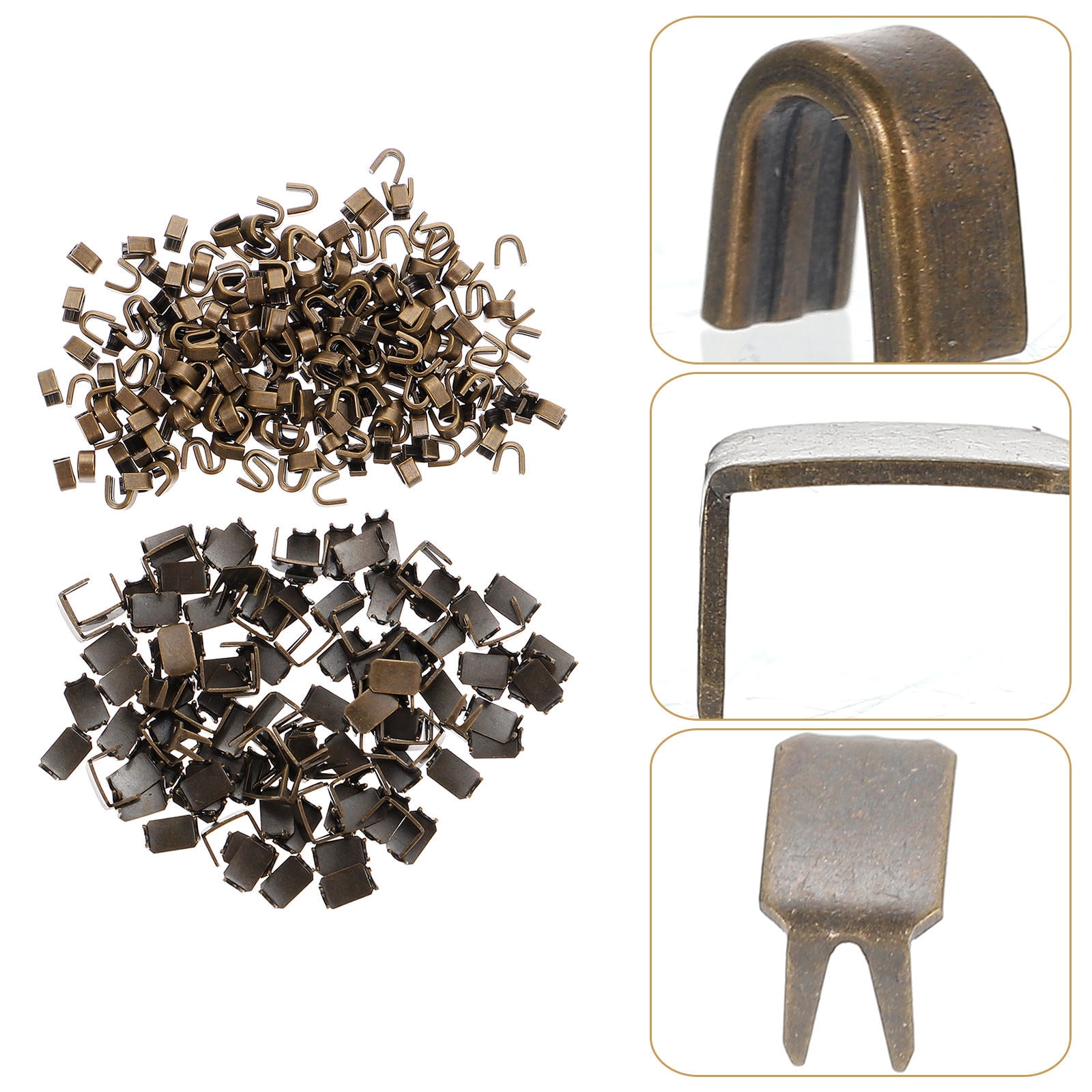 UPKOCH 300 Pieces Zipper Stoppers Assorted Color For Zippers And ...