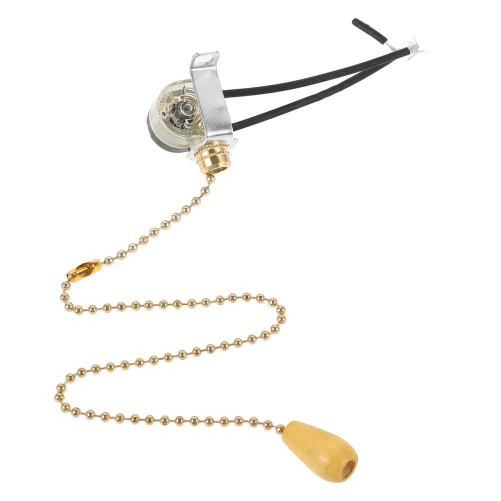 UPKOCH 35Set Pull Chain Light Socket with Chain Shape for Ceiling Light ...