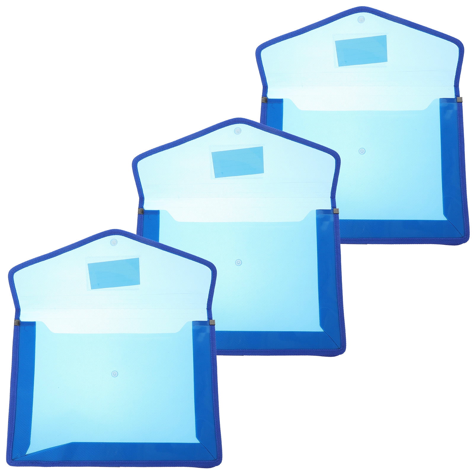 UPKOCH 3Pcs File Organizer Blue Protect Documents For Legal Work ...