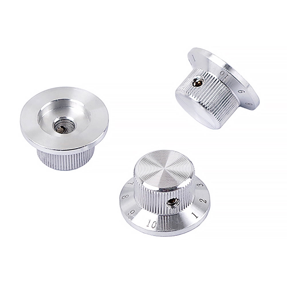 UPKOCH 3Pcs Metal Control Knob for Electric Guitar Volume and Tone ...