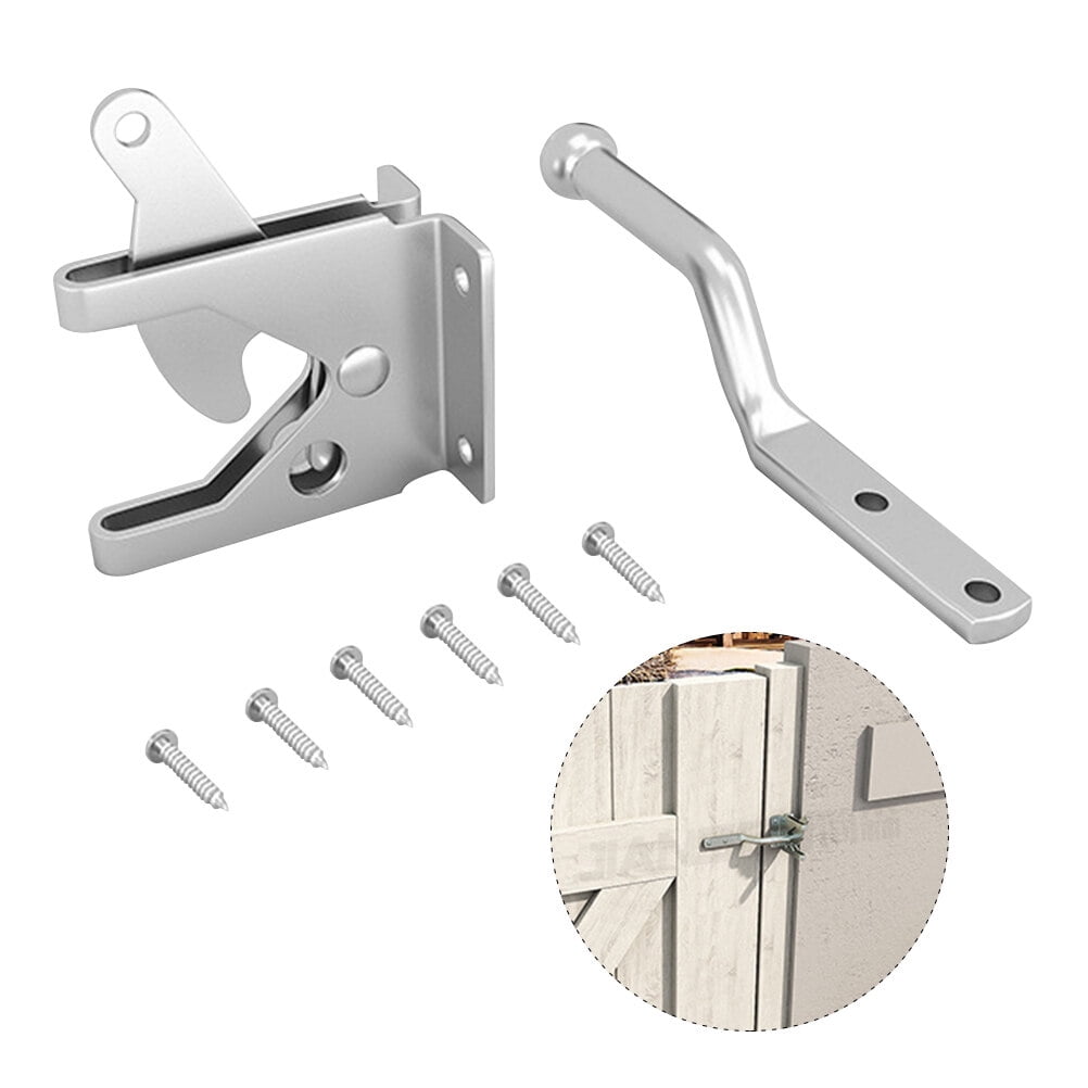 UPKOCH 3Set Garden Gate Hardware Kit Prevention for Backyard - Walmart.com