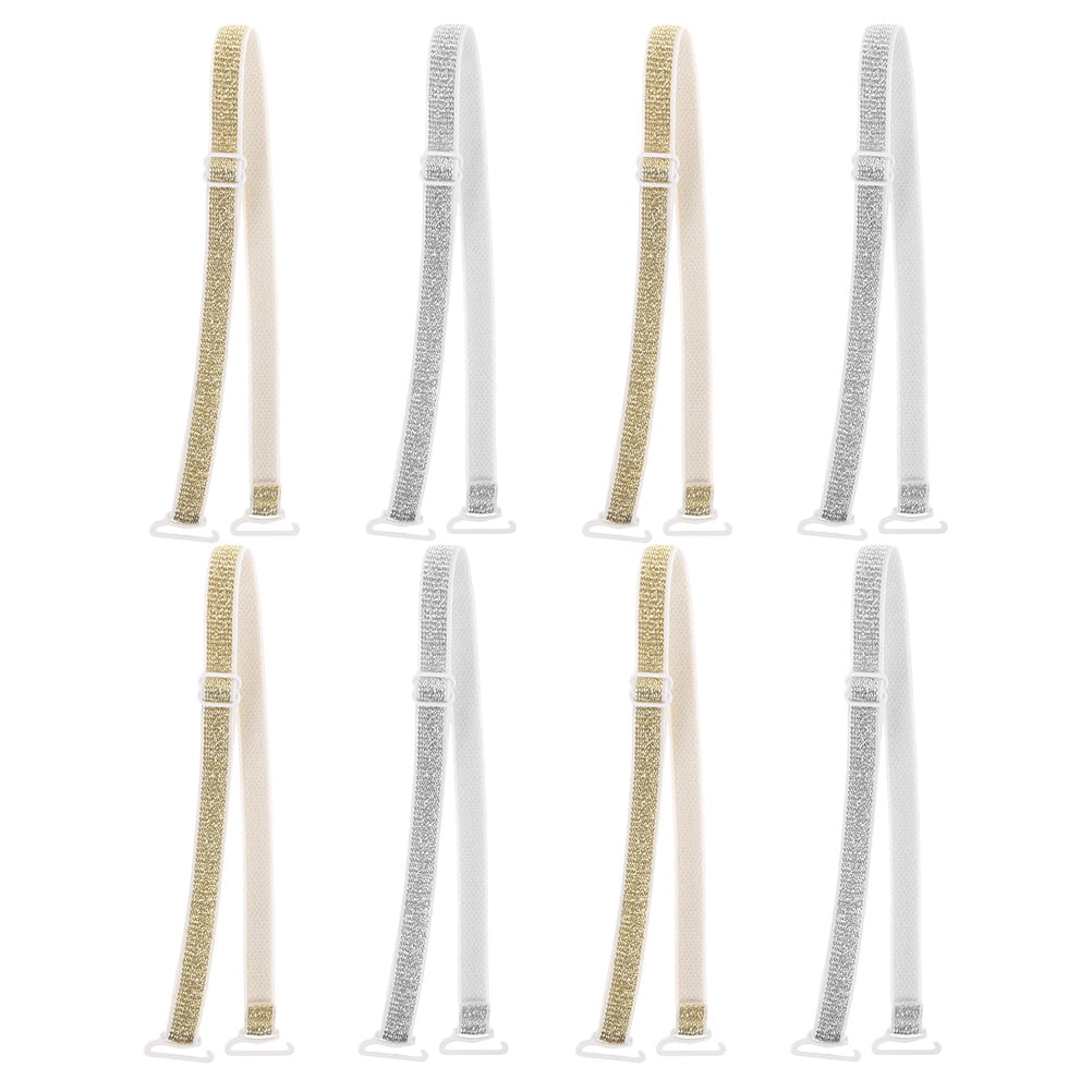 UPKOCH 4 Pairs Of Supportive Bra Strap Clips Adjustable Elastic ...