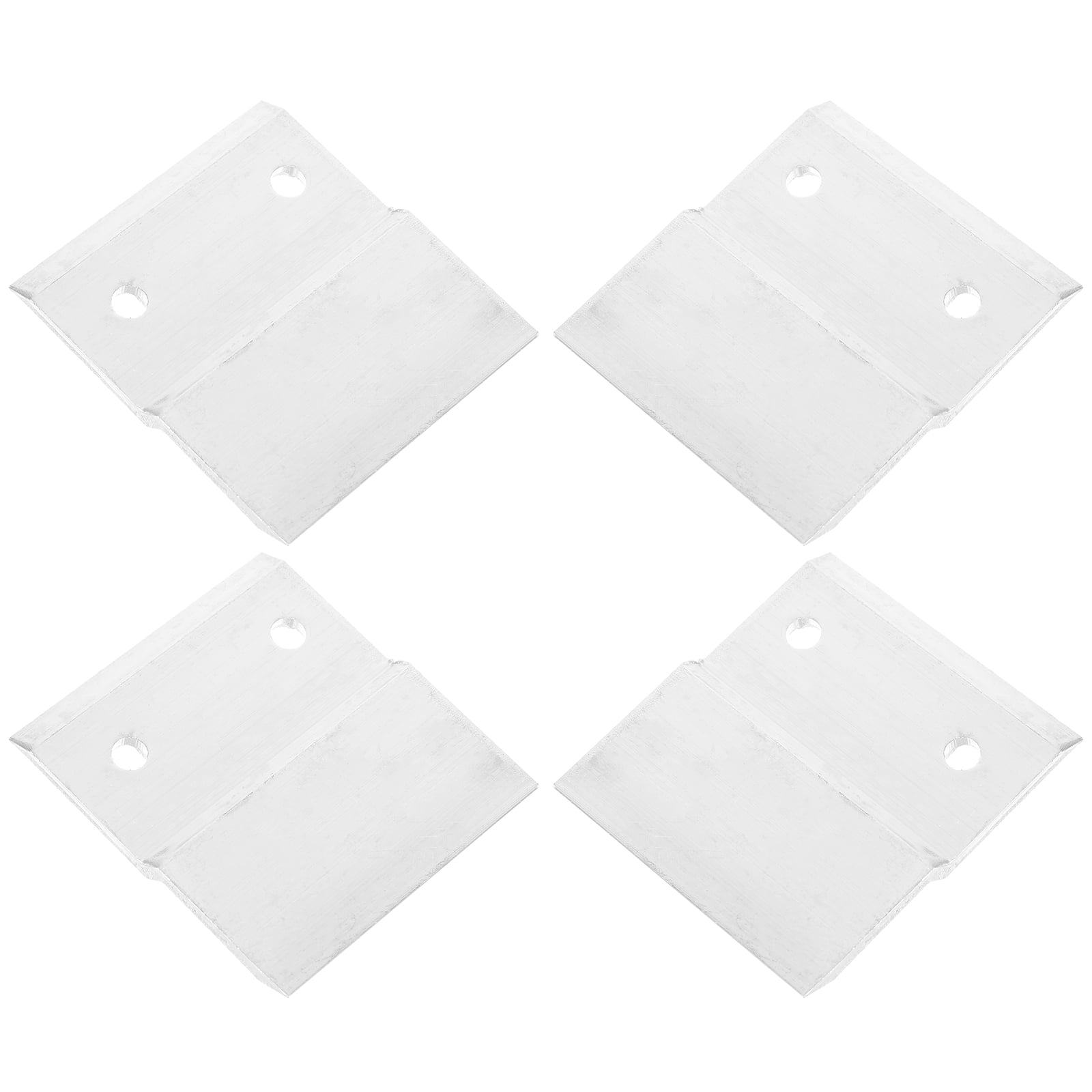 UPKOCH 4 Sets Picture Frame Hanger Bracket French Cleats Aluminum for ...