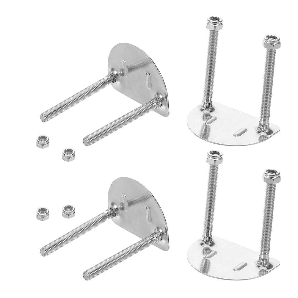 UPKOCH Double Row Skating Roller Skate Hardware Accessories Silver 4Pcs ...