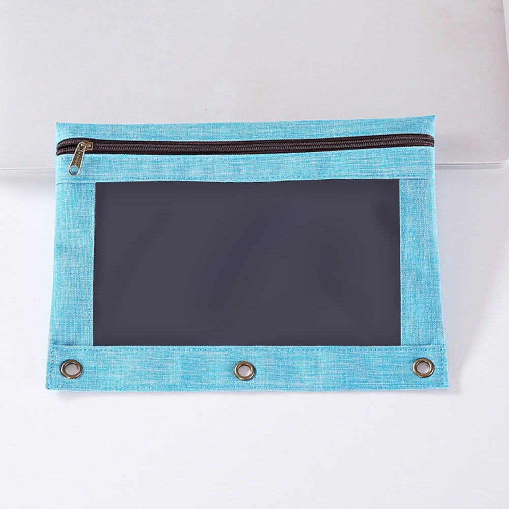 UPKOCH 4Pcs B5 Binder Pouches for School Use with Zipper Design ...