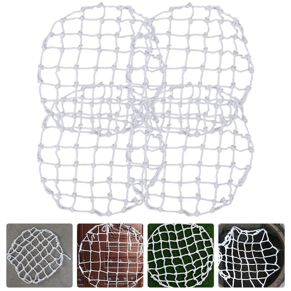 UPKOCH Fall-proof Safety Net Protective Net White Sewer Wells ...