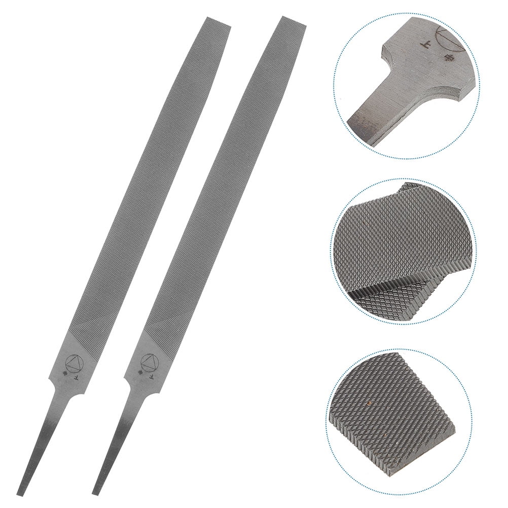 UPKOCH 4Pcs Steel Cut File for Smoothing Deburring and Trimming Work ...
