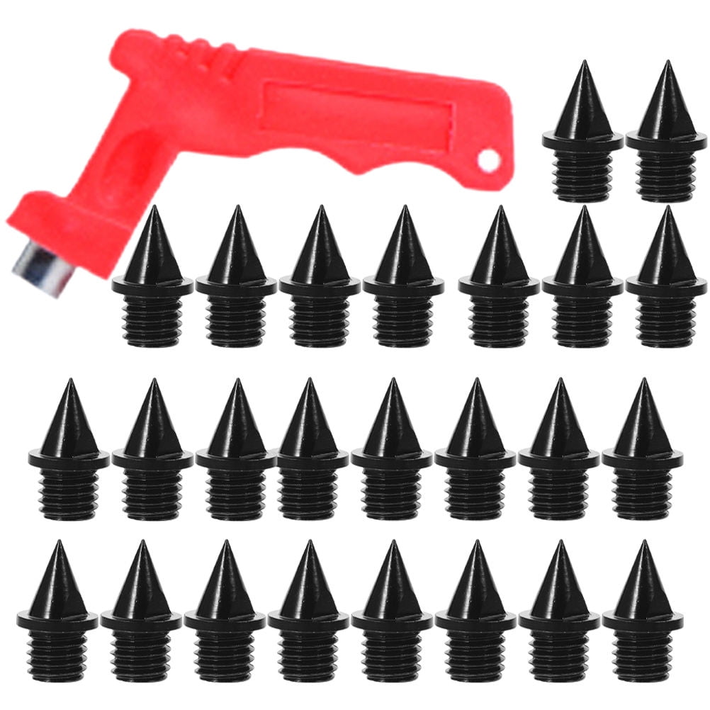 UPKOCH 50pcs Red Running Spikes Steel Spikes Speed Improvement for ...