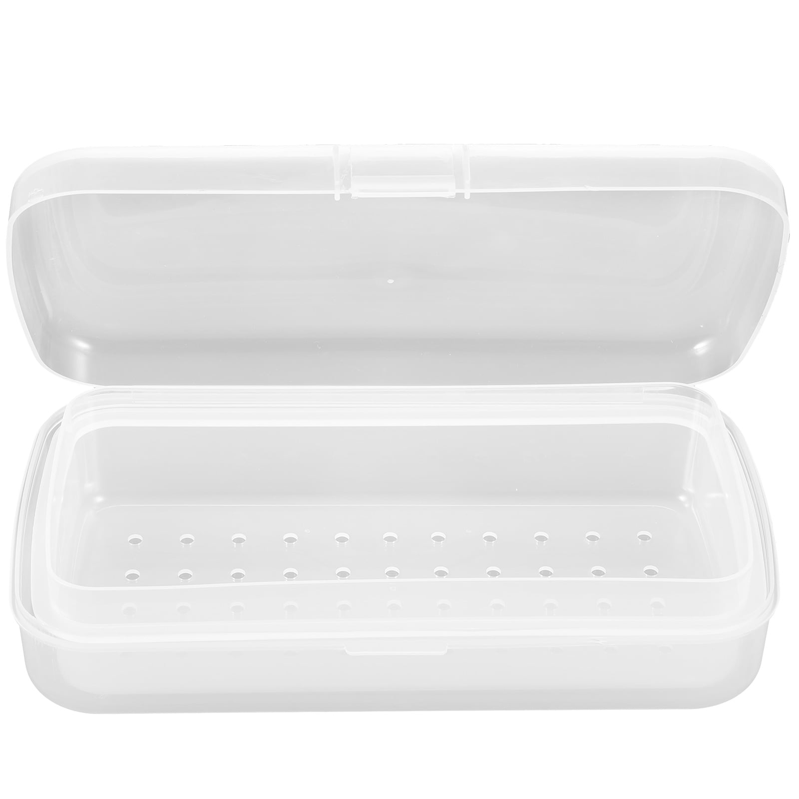 UPKOCH 5Pack Sterilizer Box For Nail Tools Storage Tray Plate With Compact Design For ...