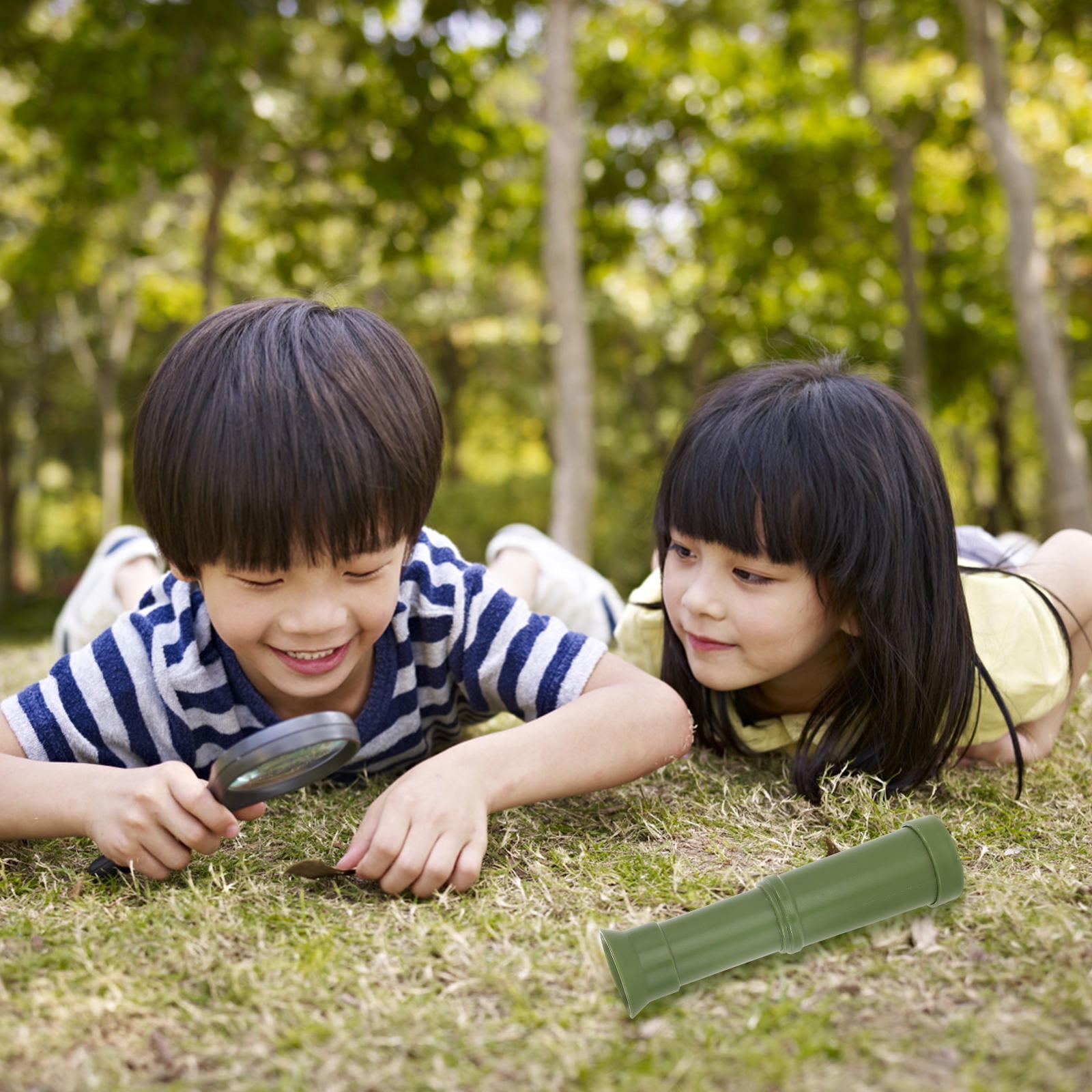 UPKOCH 5Pcs Childrens Simple Telescope Educational Science Toys Army ...