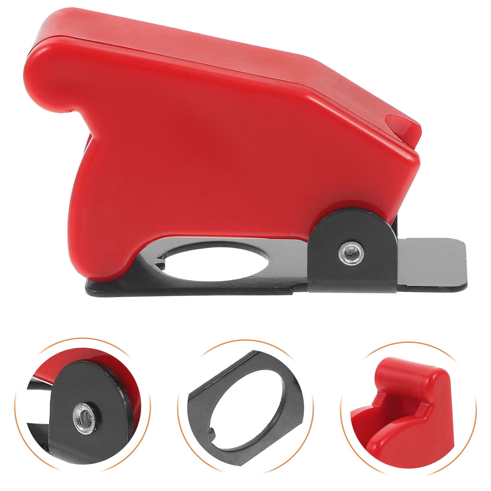 UPKOCH Switch Button Cap Red 6Pack 1.97X1.06X0.71in - Walmart.com