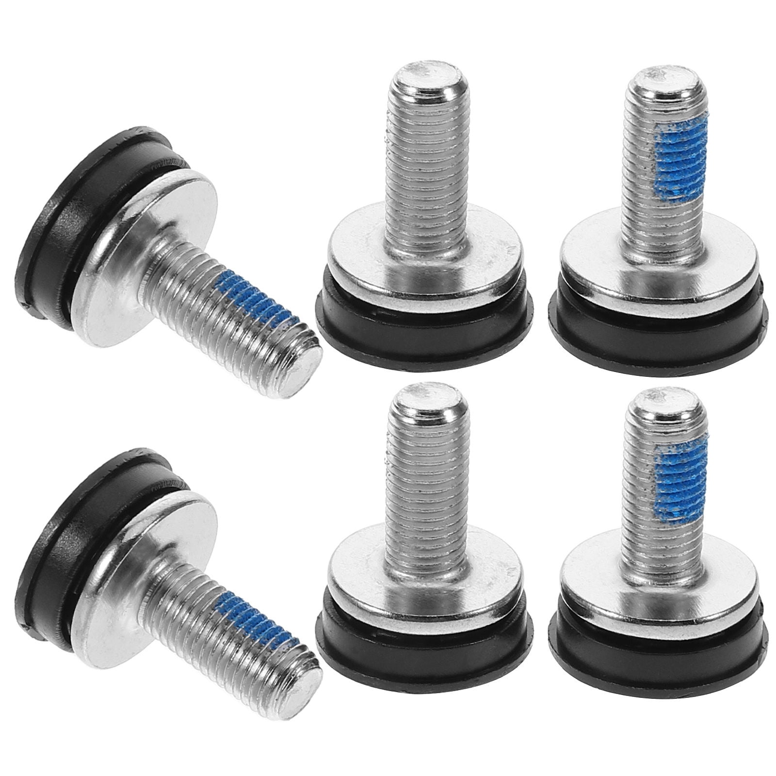 UPKOCH 6Pcs Secure Installation Black Steel Hexagon Crank Arm Fixing ...