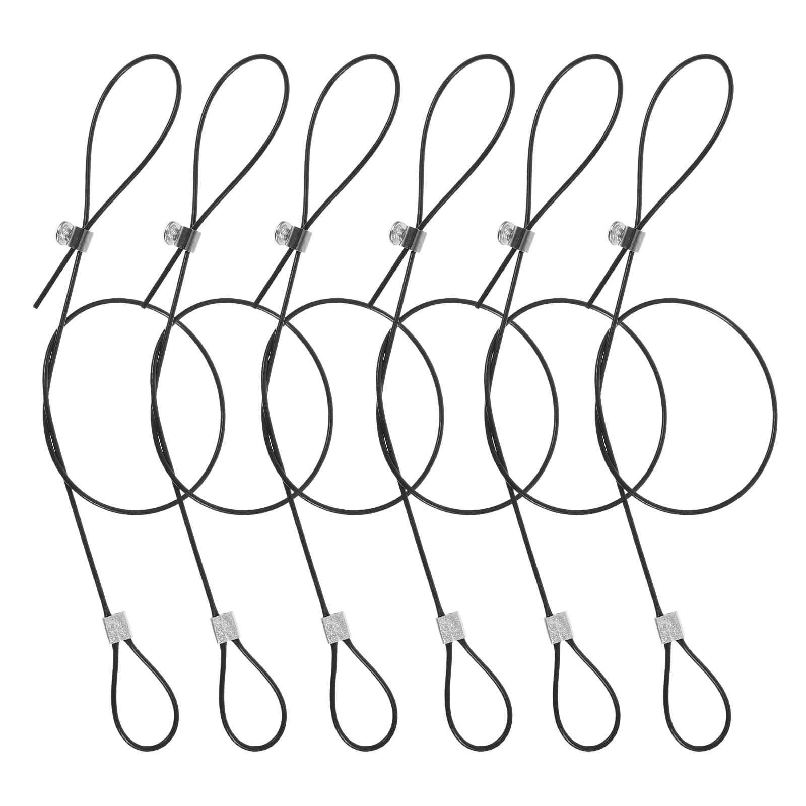 UPKOCH 6pcs Gate Latch Spring Replacement Zinc Alloy Black for Outdoor ...