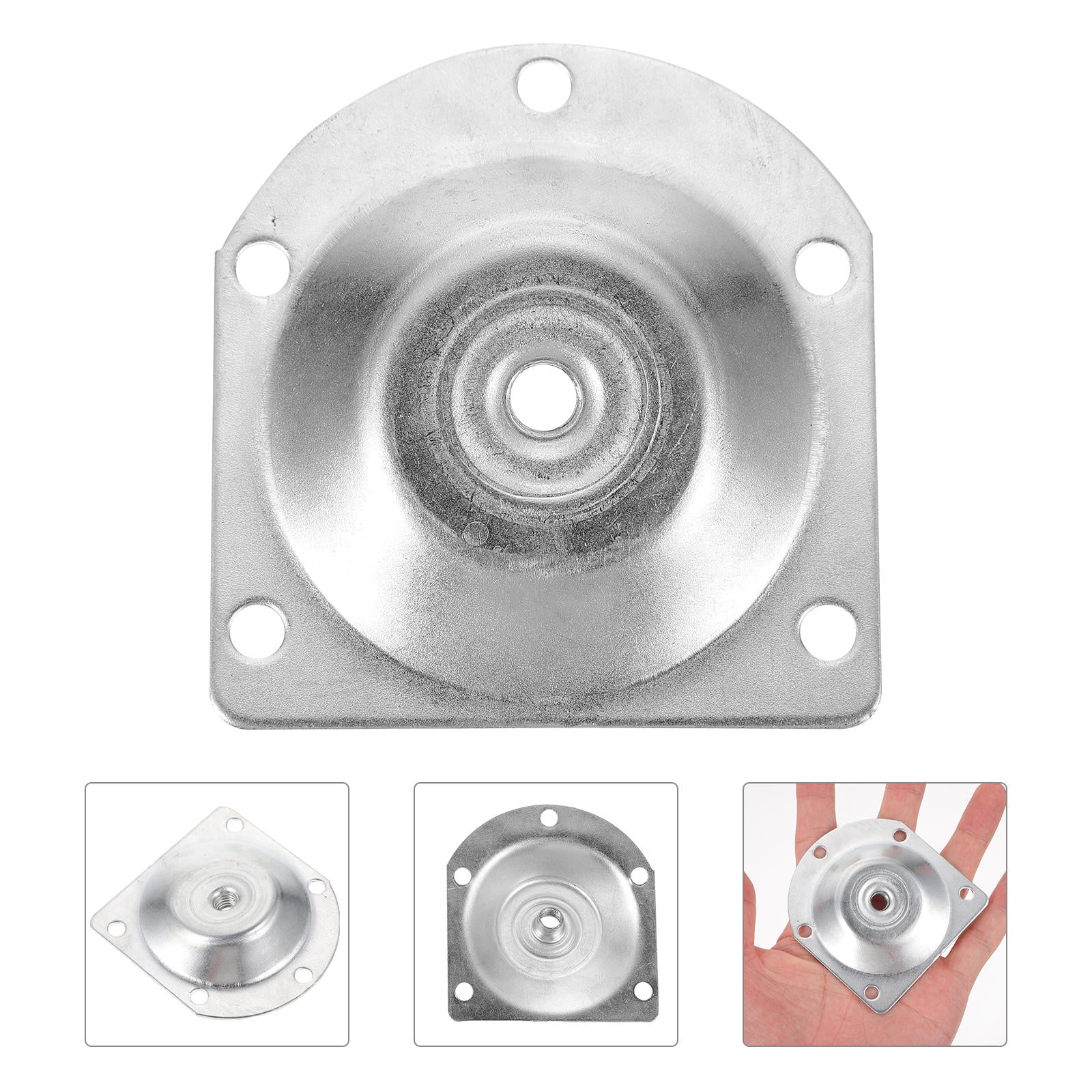 UPKOCH 8Pcs Table Leg Mounting Plates Iron for Extending Furniture Life ...