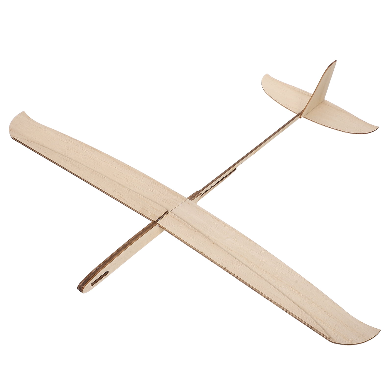 UPKOCH Wooden Airplane Craft Unfinished DIY Paintable Glider Model for ...