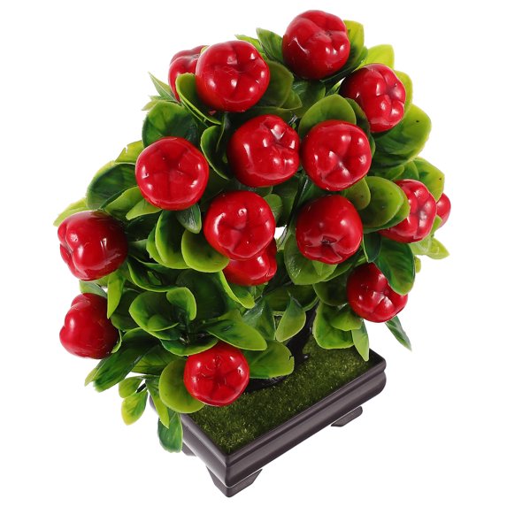 UPKOCH Fake Potted Plant Multi Color Realistic Faux Plant in Pot for ...