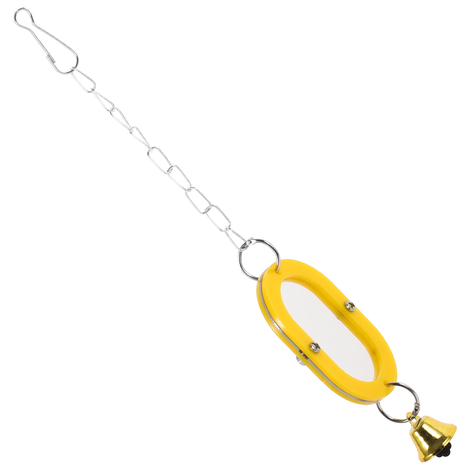 UPKOCH Bird Toys for Parakeets 1Pcs Acrylic Parrot Toy with Bell for ...