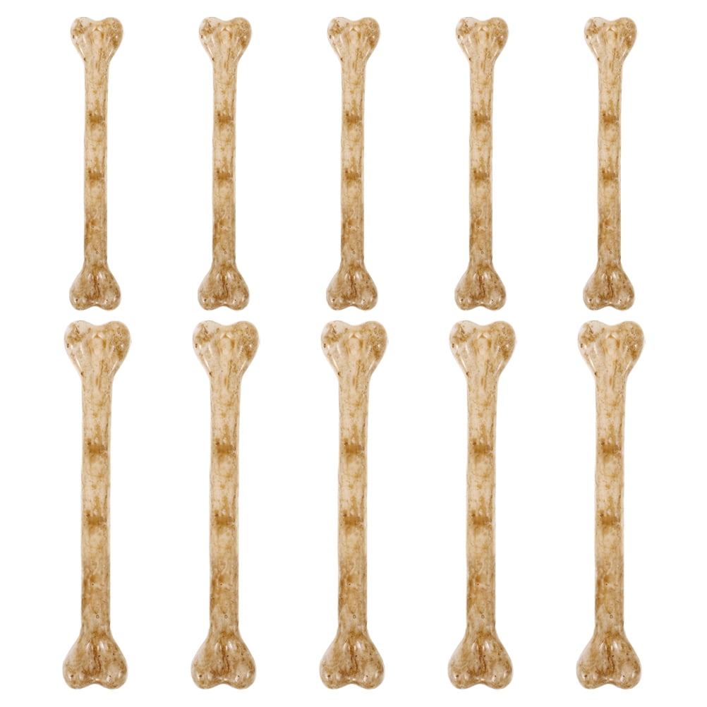 UPKOCH Bone Decor 10 Pcs Mini Plastic Bones Assorted Color For Parties ...