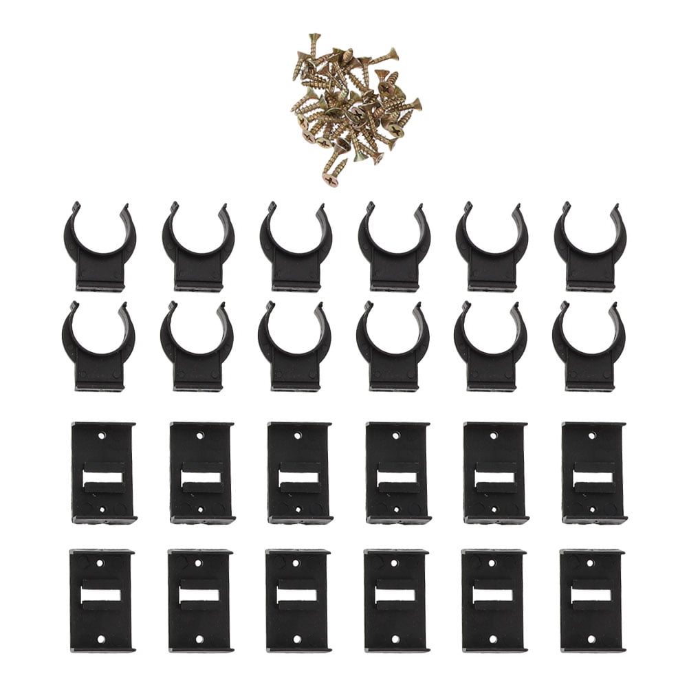 UPKOCH Cabinet Leveler Leg Plinth Clips Black Rectangular Tool Free ...