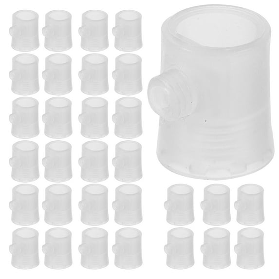 UPKOCH Cable Strain Relief Grip 50Pcs Clear Plastic Clamps for Ceiling ...