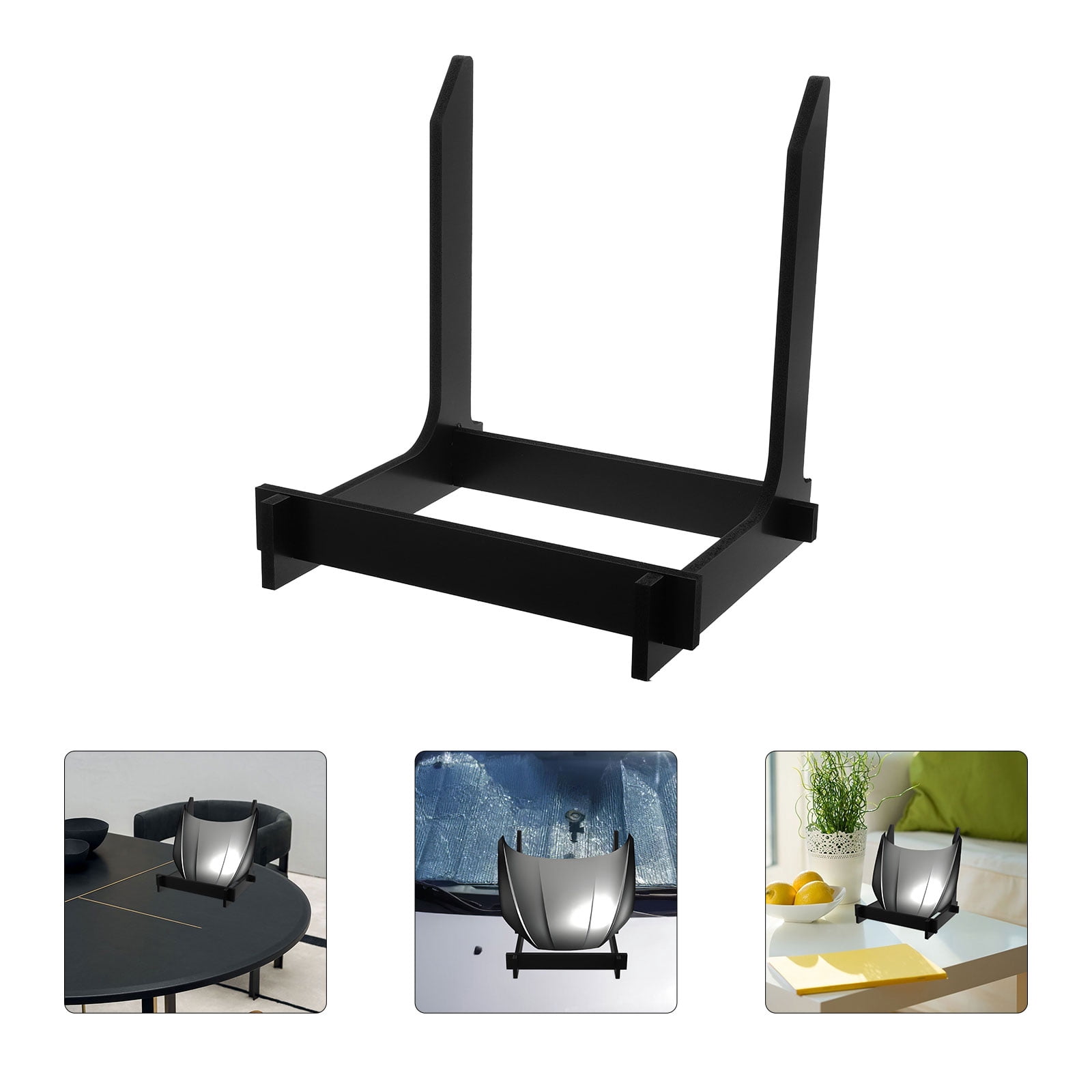 UPKOCH Car Vinyl Display Car Hood Model Display Stand Black PVC Stable ...