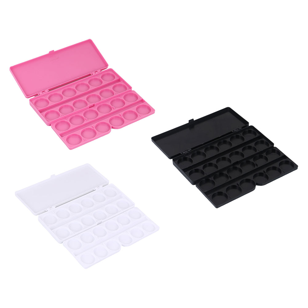 UPKOCH Color Box Spill-proof Paint Mixing Tray Fold Folding 19x8.5cm ...
