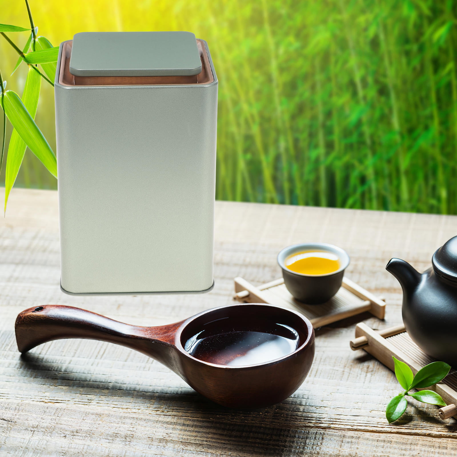 UPKOCH Compact Tea Canister Green present Giving 1Pcs - Walmart.com