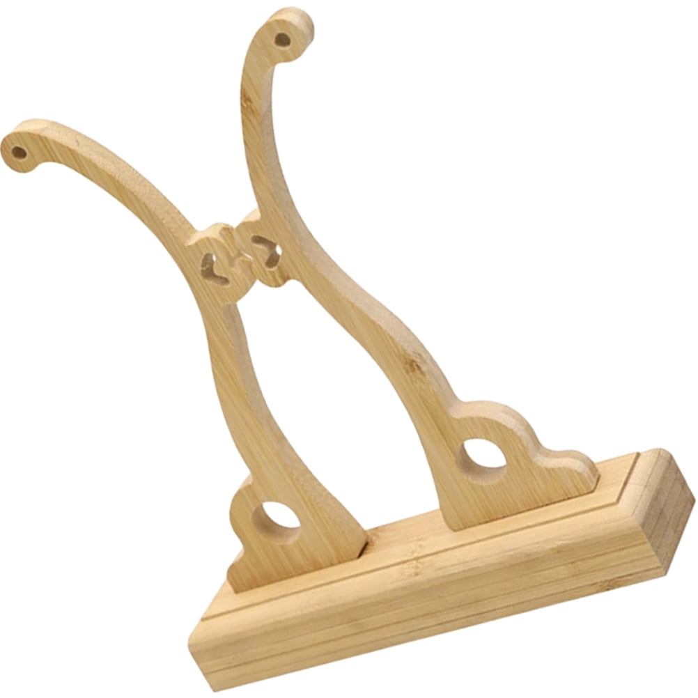 UPKOCH Fan Shaped Storage Rack Wooden Color 1Pack - Walmart.com