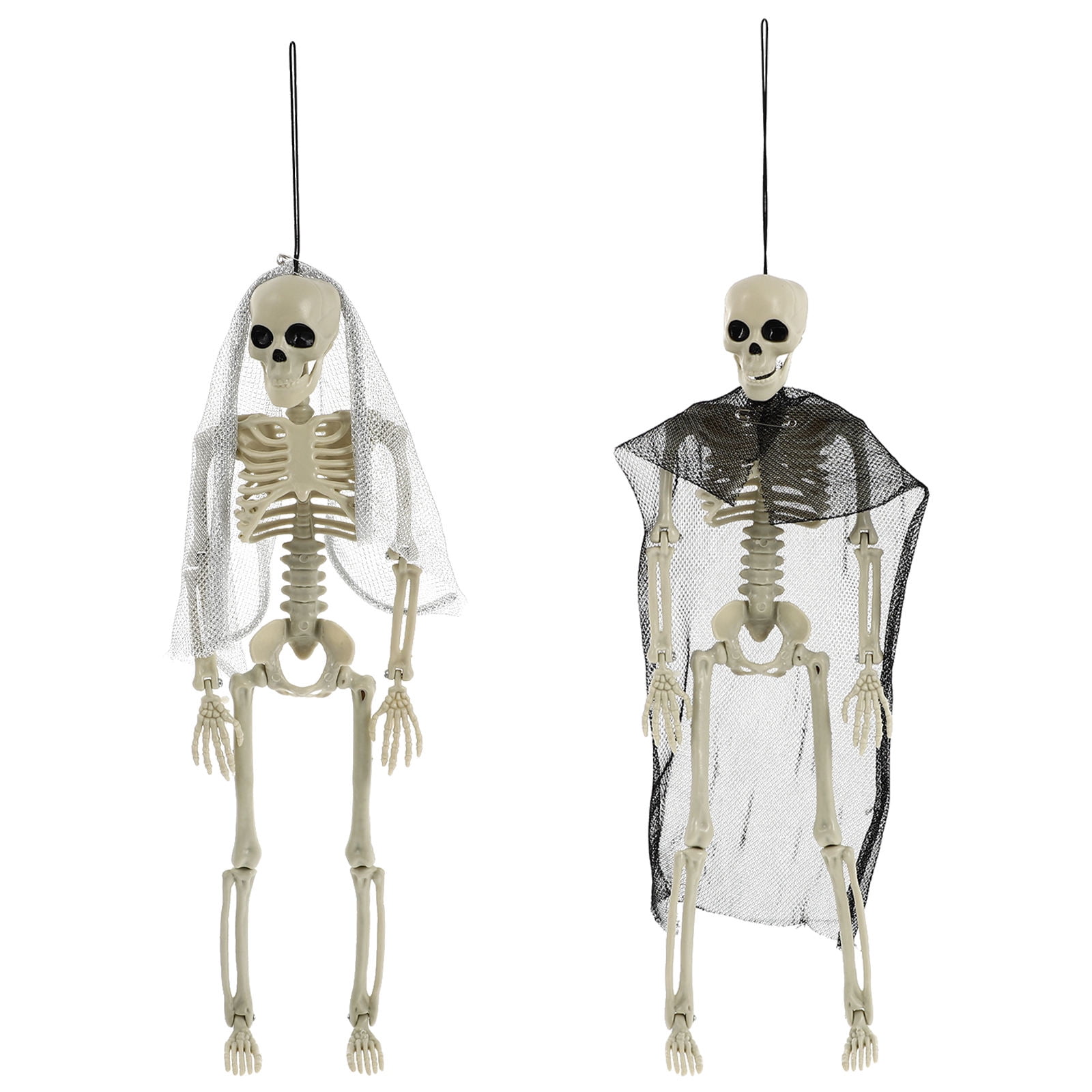 UPKOCH Festival Ornaments Plastic Skeletons Assorted Color Skeleton ...