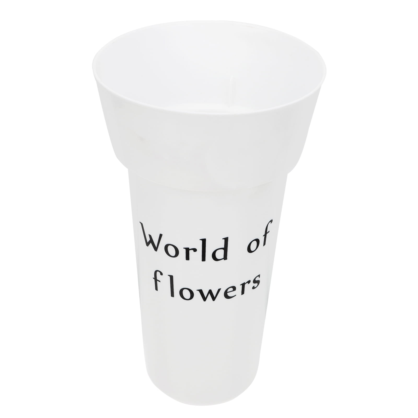 UPKOCH Floral Containers for Centerpieces Wake Flower Container White ...