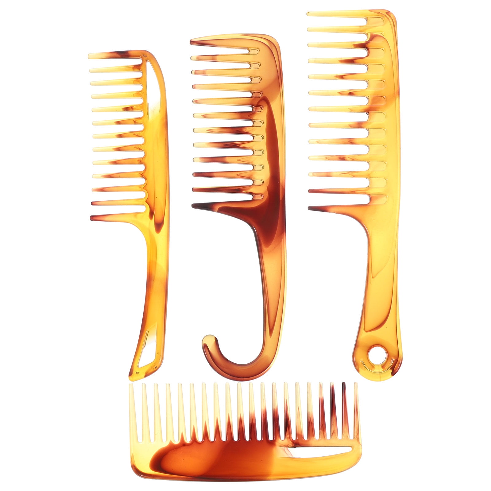 UPKOCH 1Set Plastic Hair Comb for Men Safe Wide Teeth Hair Styling Comb ...